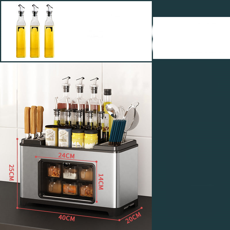Stainless Steel Kitchen Condiment Storage Rack – KLM Kitchen Creations